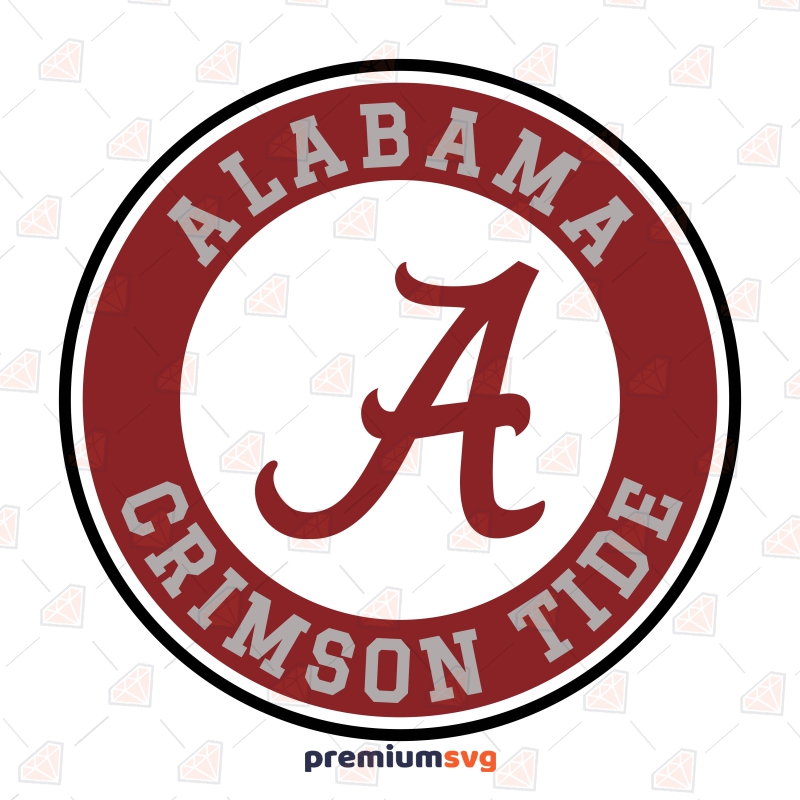 Roll Tide Alabama Logo SVG File, Instant Download | PremiumSVG