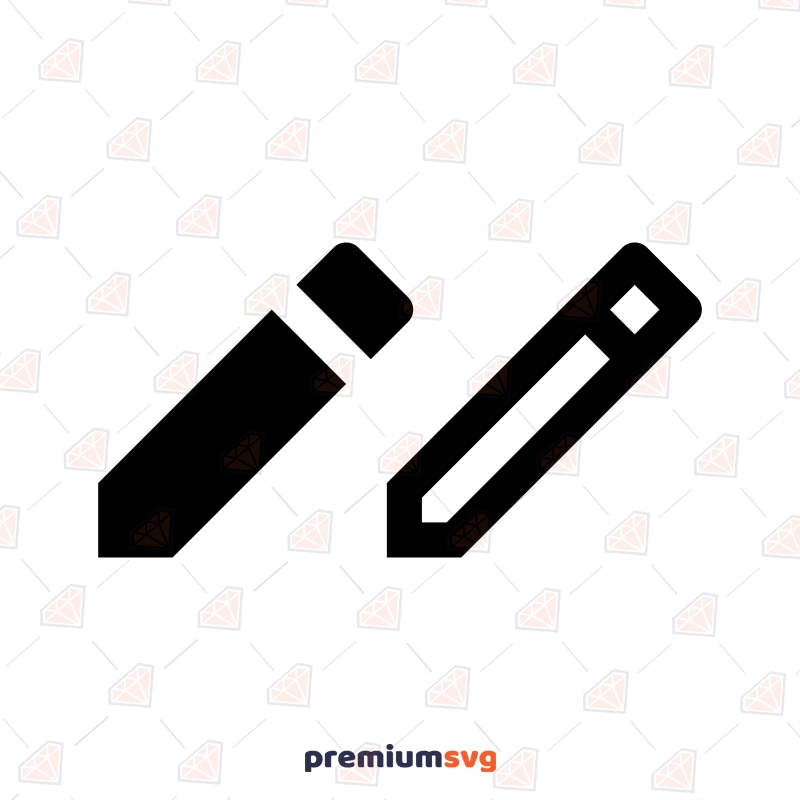 Pencil SVG Icon and Clipart | PremiumSVG
