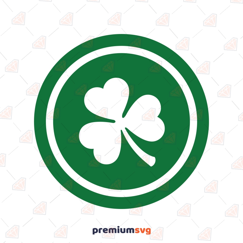 Shamrock Logo SVG, St Patrick's Day SVG Vector Files | PremiumSVG