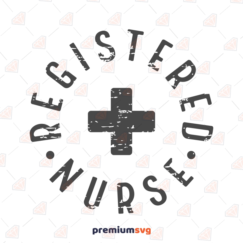 Registered Nurse Symbol Vector