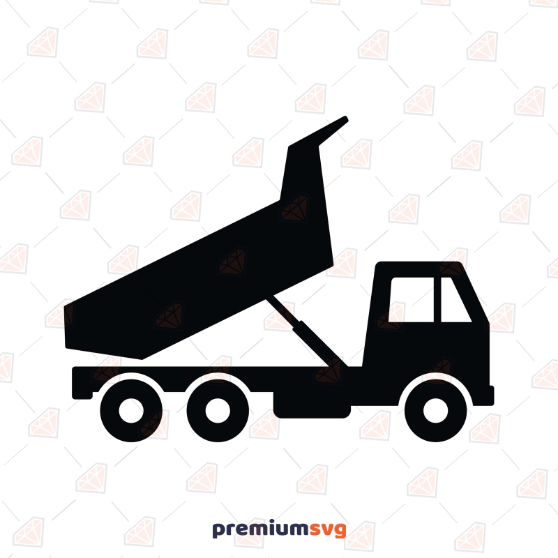 Free SVG Dump Truck, Free Dump Clipart | PremiumSVG