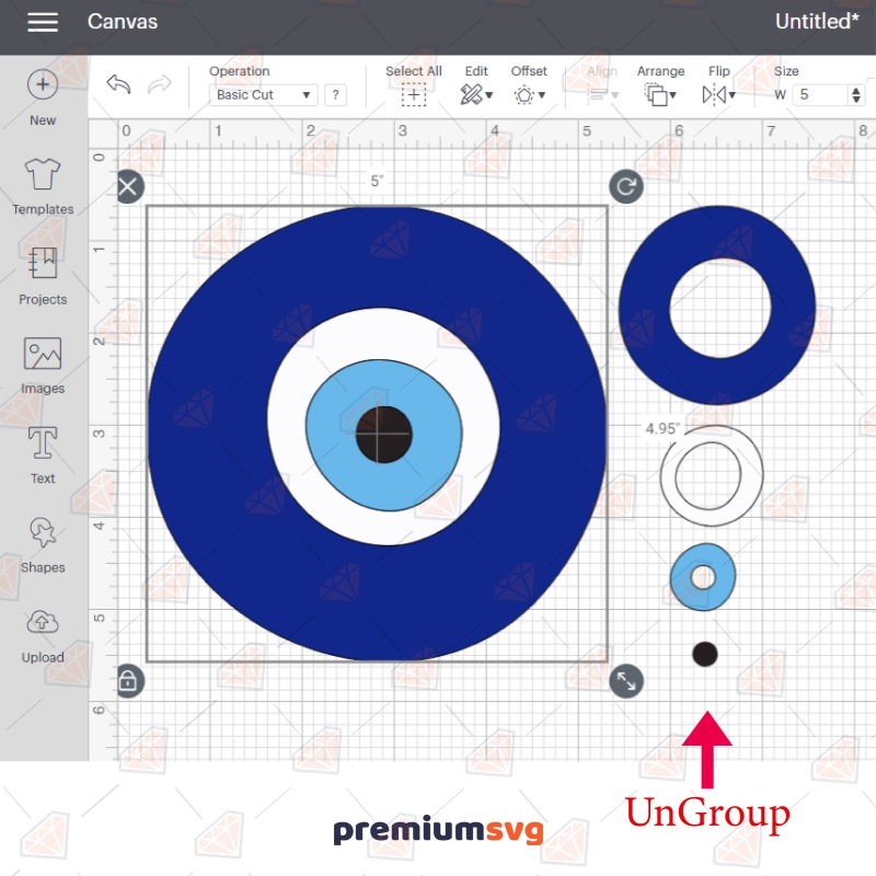 Evil Eye Svg Design | PremiumSVG