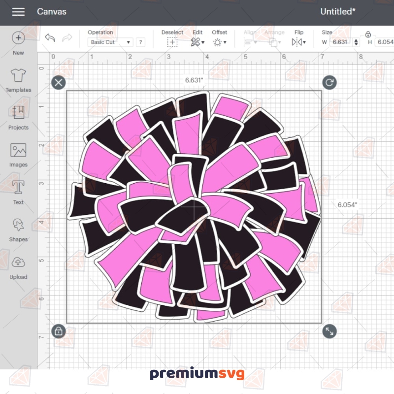 Pom Pom SVG, Black And Pink Pom Pom SVG Vector Files | PremiumSVG