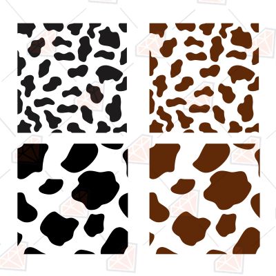 Cow Print Svg File | PremiumSVG