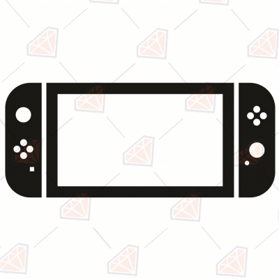 Switch Controller SVG Cut Files | PremiumSVG