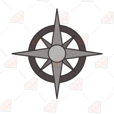 Compass SVG Vector File, Compass Clipart Files | PremiumSVG