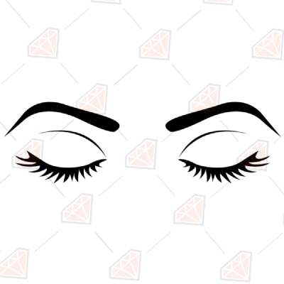 Eyebrow SVG Vector File | Eyebrow Cut Files | PremiumSVG