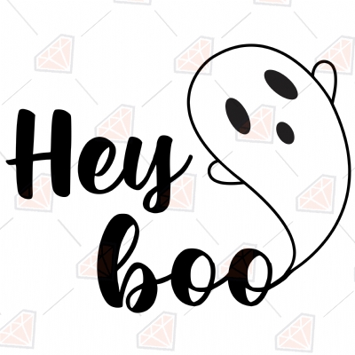 Bootiful Svg Boo Crew Svg Hey Boo SVG Boo Svg Halloween Cut File Ghost ...