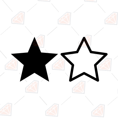 Free Stars SVG Cut File, Stars Vector Instant Download | PremiumSVG