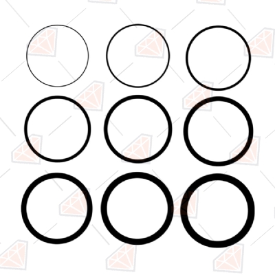 Circle Frame SVG Cut Files, Frame SVG Vector | PremiumSVG