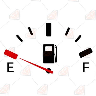 Fuel Gauge SVG, Gas Gauge Sign SVG Instant Download | PremiumSVG