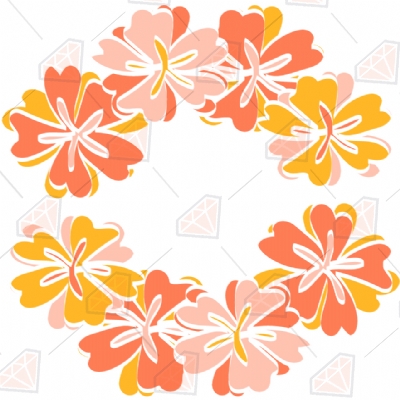 Colorful Flower SVG Cut File, Flowers SVG Instant Download | PremiumSVG