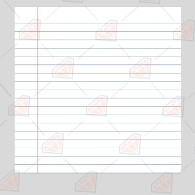 Notebook Paper SVG Cut File | PremiumSVG