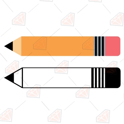 Pencil Bundle SVG Vector & Clipart Files | PremiumSVG