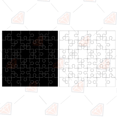 Puzzle SVG | Puzzle Template SVG | PremiumSVG