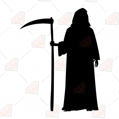 Grim Reaper SVG, Horror SVG Instant Download | PremiumSVG