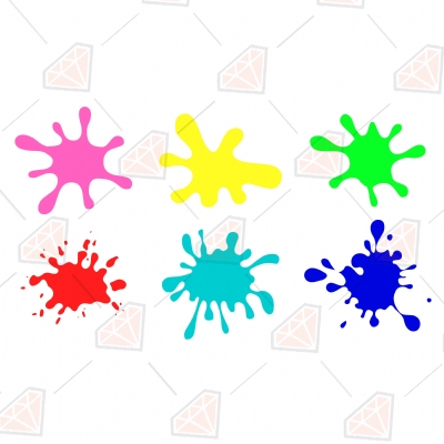 Paint Splatter SVG Bundle | PremiumSVG