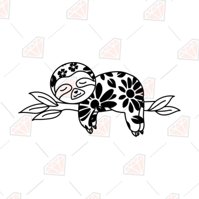 Sloth Mandala SVG for Cricut, Digital Download | PremiumSVG