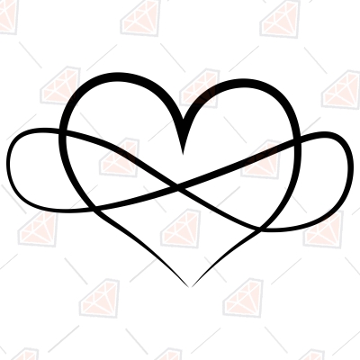 Open Infinity Symbol SVG Cut File, Open Infinity Clipart Instant ...