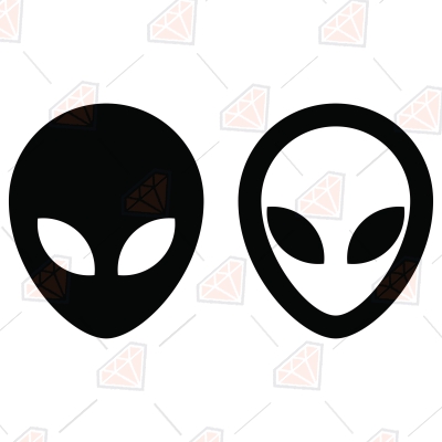 Alien SVG Icon, Alien Clipart Images | PremiumSVG