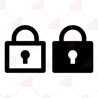 Lock Icon SVG & Clipart Files | PremiumSVG