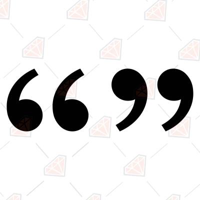 Quotes Symbol SVG | PremiumSVG