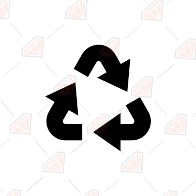 Recycle Icon Vector SVG & Clipart File | PremiumSVG