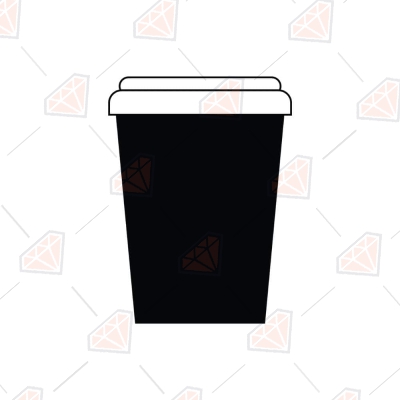 To Go Coffee Cup SVG Cut File, Coffee Cup Clipart Vector Files | PremiumSVG