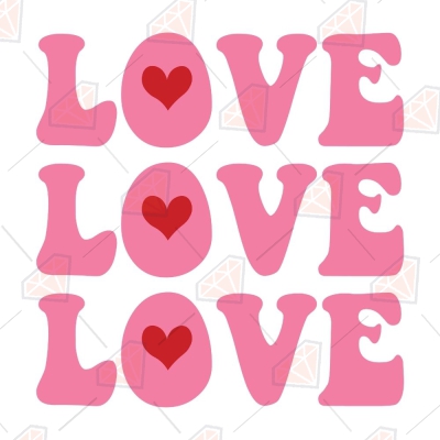 Retro Love SVG, Cricut Love Spell SVG Instant Download | PremiumSVG