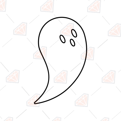 Ghost Clipart Outline