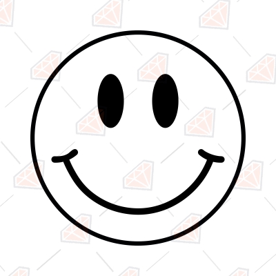 Smiley Faces Outline SVG, Smiley Face Vector | PremiumSVG