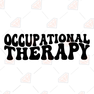 Occupational Therapy SVG, Therapy Assistant SVG Vector File | PremiumSVG