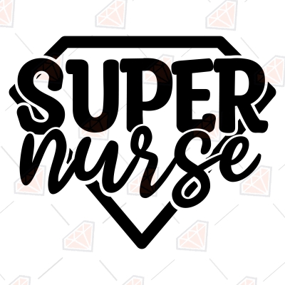 Super Nurse SVG, Nurse Life SVG Cut and Clipart | PremiumSVG