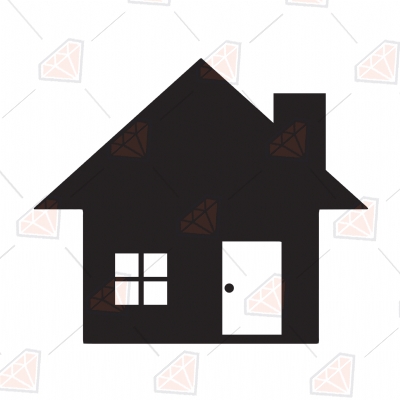 Simple Houses SVG Bundle & Clipart Cut Files | Premium SVG