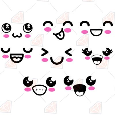 Smiley Emoji SVG, Smiley Face SVG | PremiumSVG