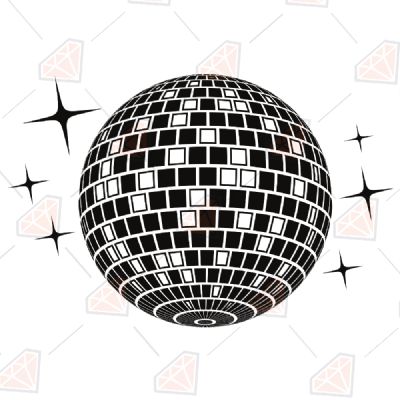 Disco Ball SVG | PremiumSVG