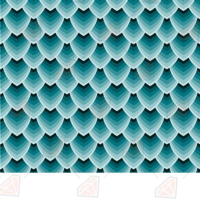 Dragon Scale Pattern SVG Design File | PremiumSVG