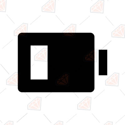 Empty Charge Icon SVG & PNG File | PremiumSVG