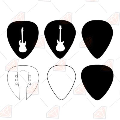 Guitar Pick Vector