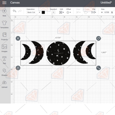 Moon Phases SVG, Moon Phases Vector Files Instant Download | PremiumSVG