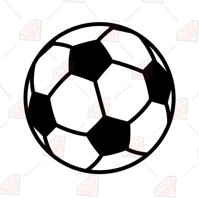 Soccer - Football Pattern SVG | PremiumSVG