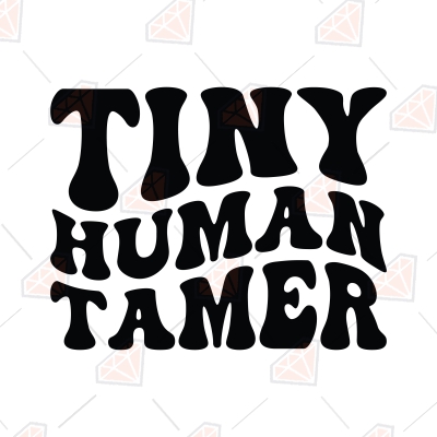 Tiny Human Tamer SVG, Chaos SVG Instant Download | PremiumSVG