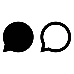 White Message Icon Png