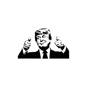 Donald Trump Thumbs Up SVG, Trump Thumbs Instant Download | PremiumSVG