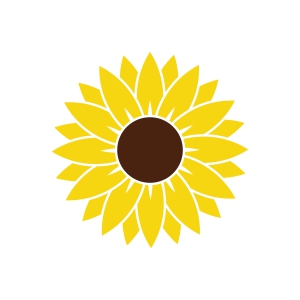 Yellow Sunflower Bundle SVG Cut Files | PremiumSVG