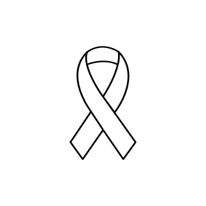 Support Ribbon Outline