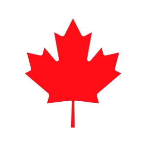 Red Maple SVG Vector File, Canada Maple Leaf SVG Instant Download ...