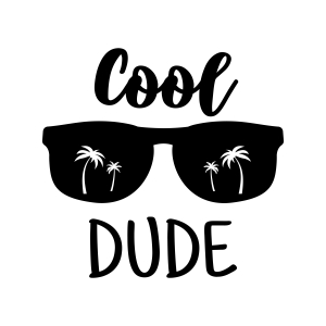 Cool Dude SVG, Baby Boy Onesie SVG Design | PremiumSVG
