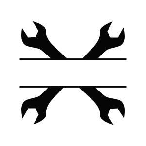 Crossed Wrench Clipart