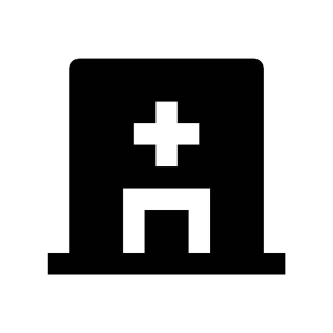 Hospital Icon Vector